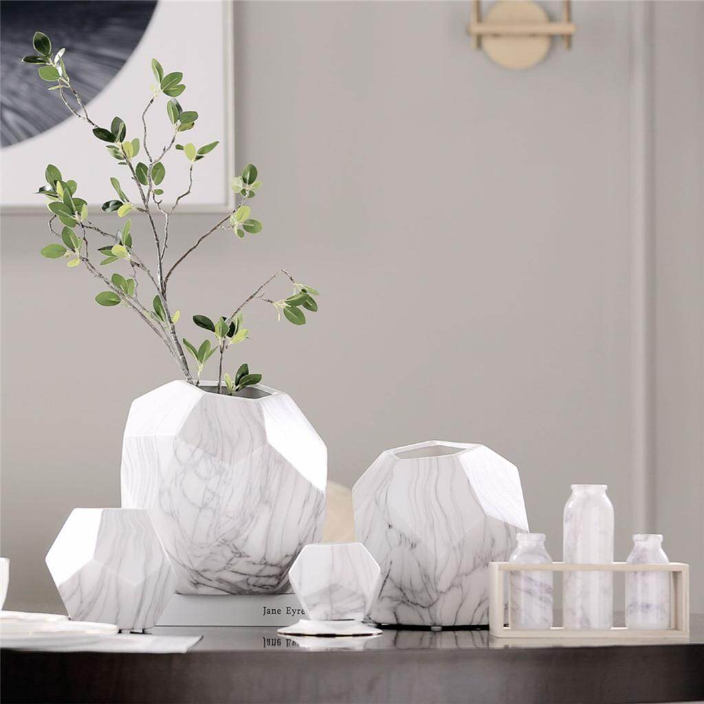 Tall Clear Glass Pedestal Vase Or Candle Holder and 24 Trumpet Fluted ...