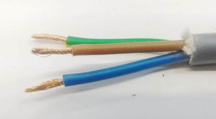 OEM 40/0.193mm x 3C ELECTRICAL WIRING CABLE~10 METER Grey | PGMall