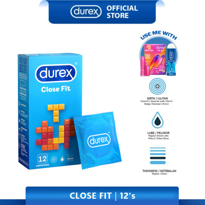 Durex Close Fit Condoms 12's [For man] Basic, Small size 49mm (Safety ...