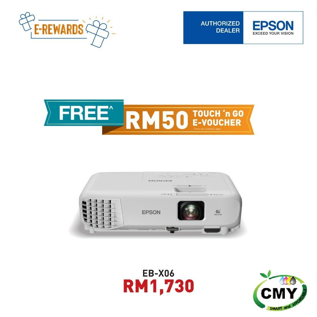 Epson EB-X06 XGA 3LCD Business Projector EB X06 EBX06 similar with EB ...