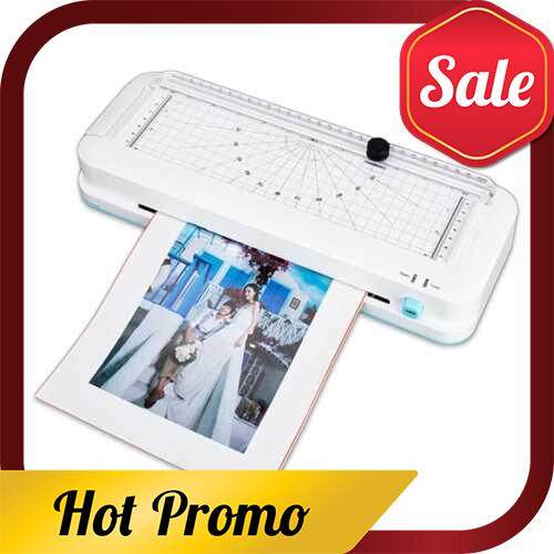 A4 Paper Photo Lamination Machine Punching Cutting Laminating Multi ...