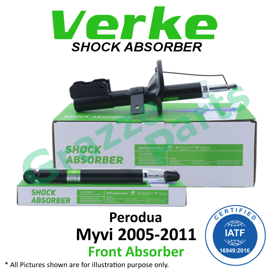 (2pc) Verke Shock Absorber Strut Front VR01 4212 (Gas) for Perodua Myvi 1.0 1.3 2005-2011
