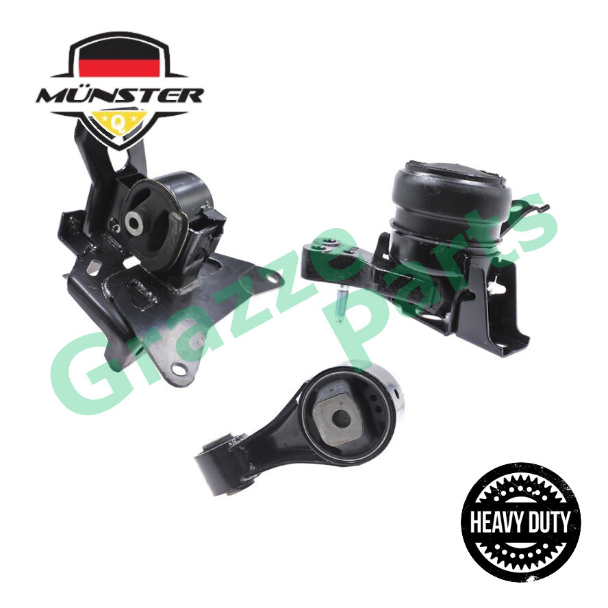 Münster ^Heavy Duty^ TOY2031 Engine Mounting Set Toyota Vios NCP93 ...
