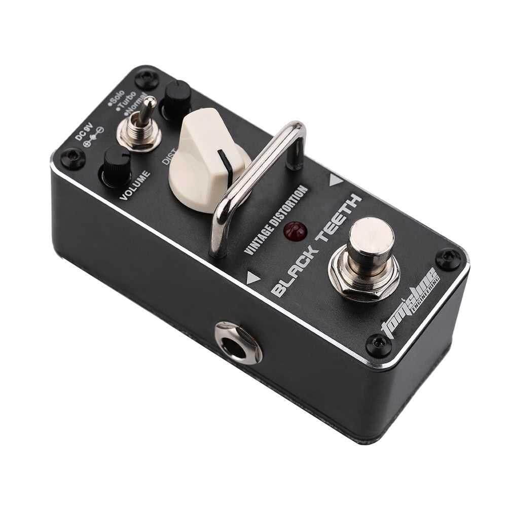 AROMA ABT-3 Black Teeth Vintage Distortion Electric Guitar Effect Pedal ...