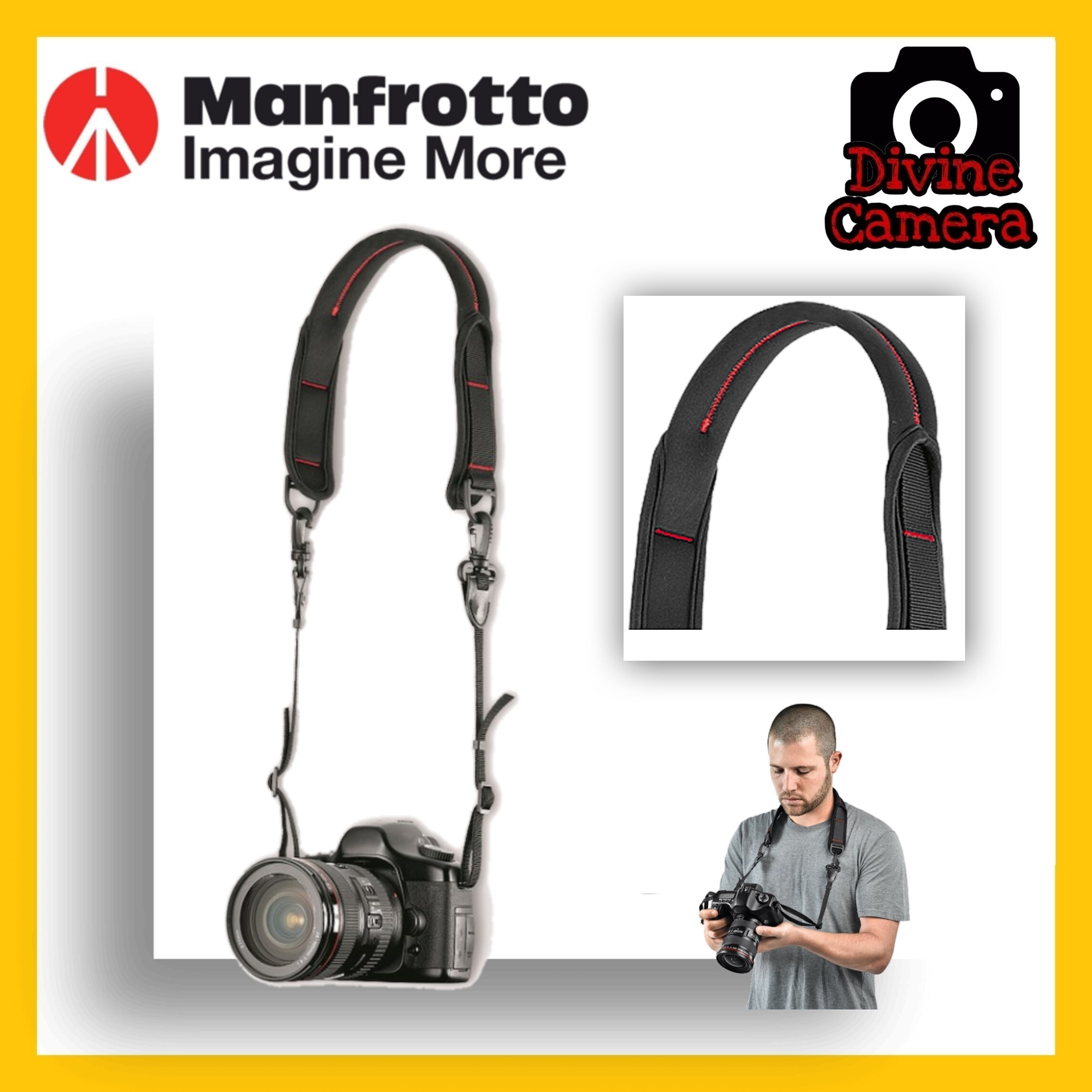 Manfrotto Pro Light camera strap for DSLR/CSC MB PL-C-STRAP