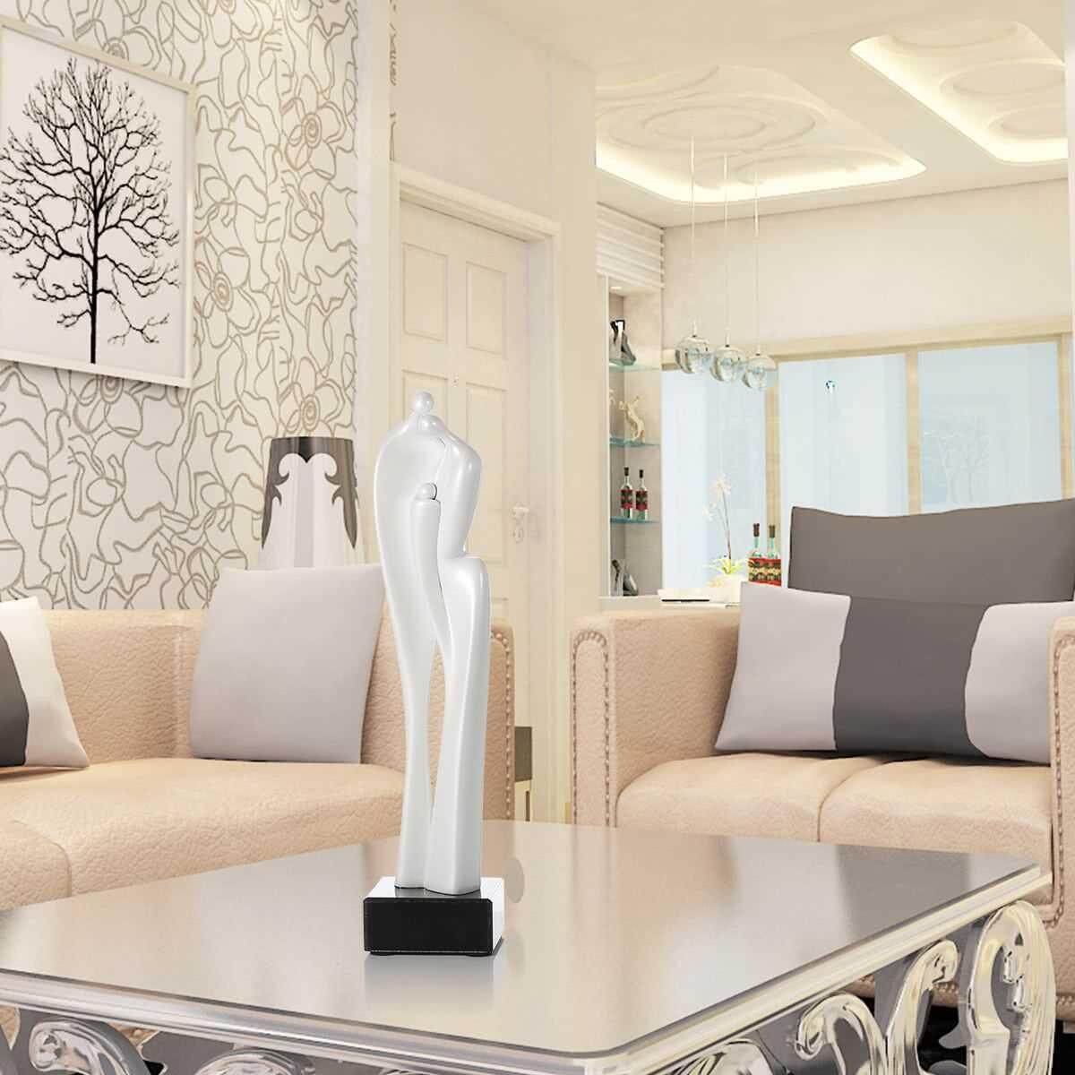 Tomfeel Lovers Resin Sculpture Fiberglass Ornament Indoor Decor Statue ...