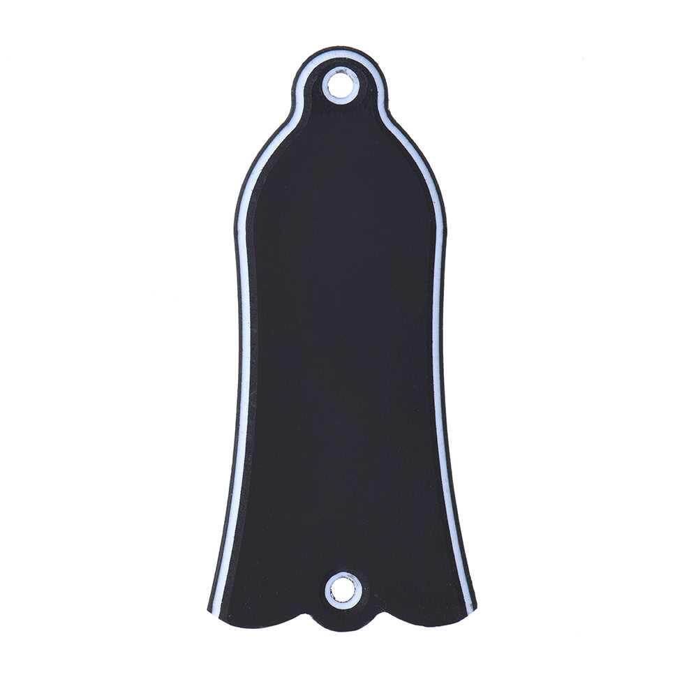2 Holes Bell-shaped PVC Truss Rod Cover Plate Scroll Plate for Gibson ...