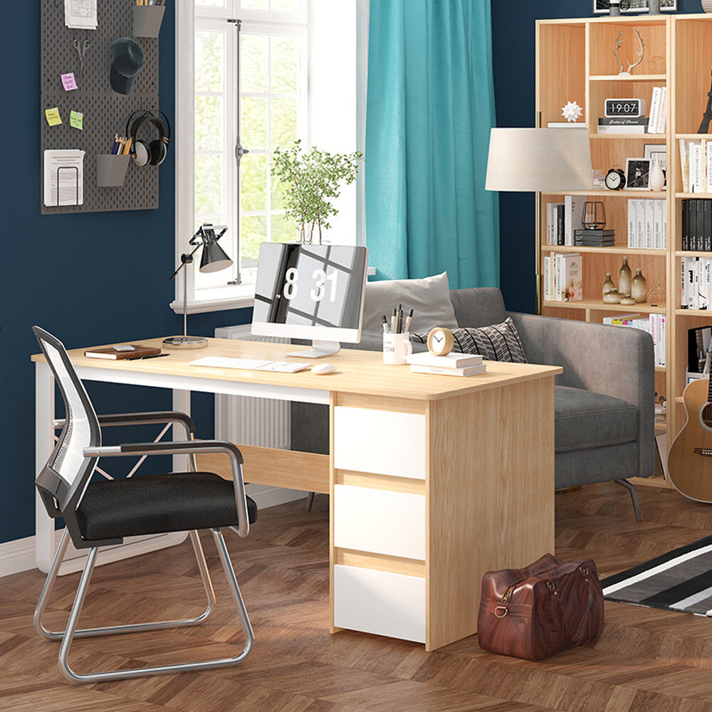 SOKANO DNZ0077K1N142 Office Table Simple Modern Office Student Writing ...