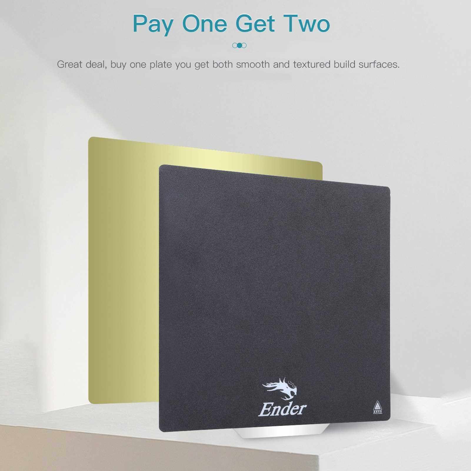 CREALITY 3D Printer PEI Coating Platform Textured Sticker Build Surface ...