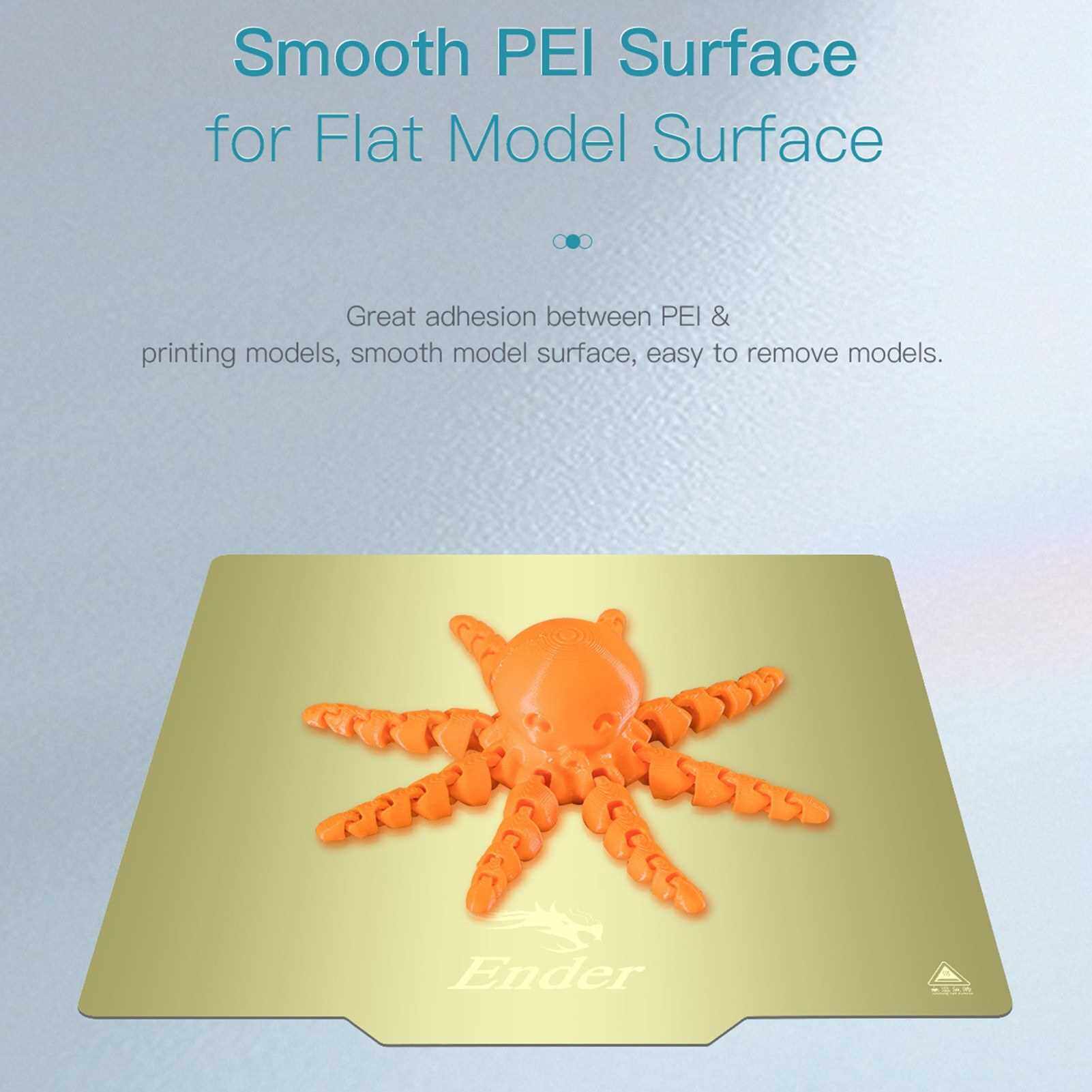 CREALITY 3D Printer PEI Coating Platform Textured Sticker Build Surface ...