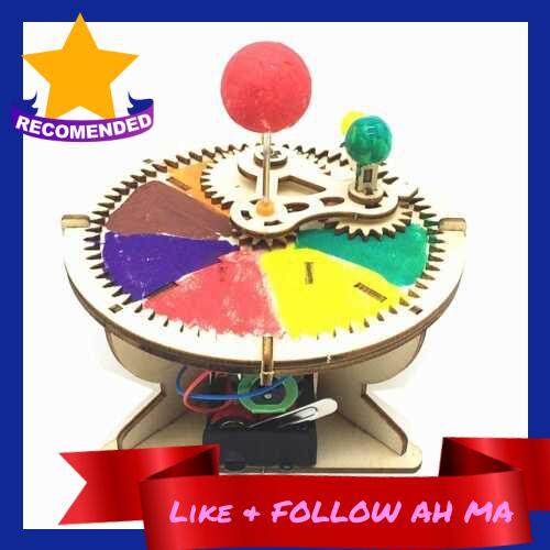 Best Selling 3D Assemble Wooden Geographic Model Wood Earth Moon Sun ...