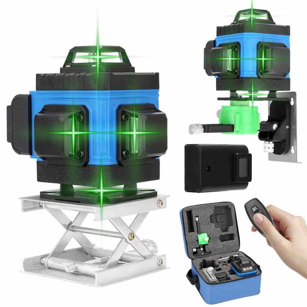 Multifunctional 16 Lines Level Tool Vertical Horizontal Crossline APP ...