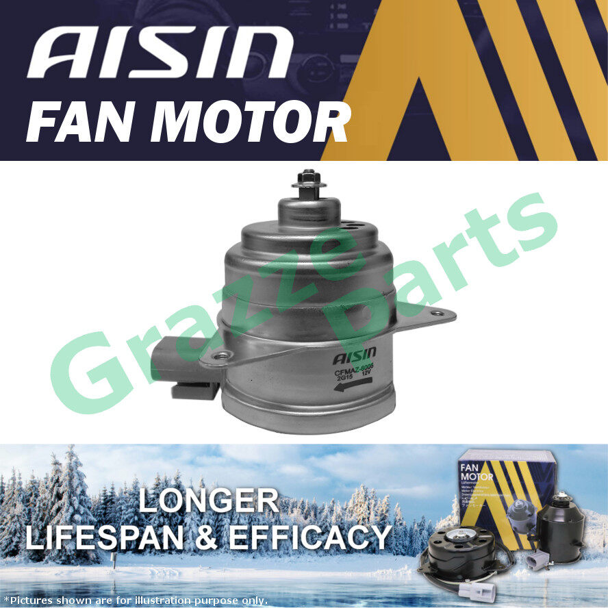 Aisin Radiator Cooling Fan Motor CFMAZ-6005 for Nissan Sentra B13 B14 1.6 1995-1999 Serena C23 ...