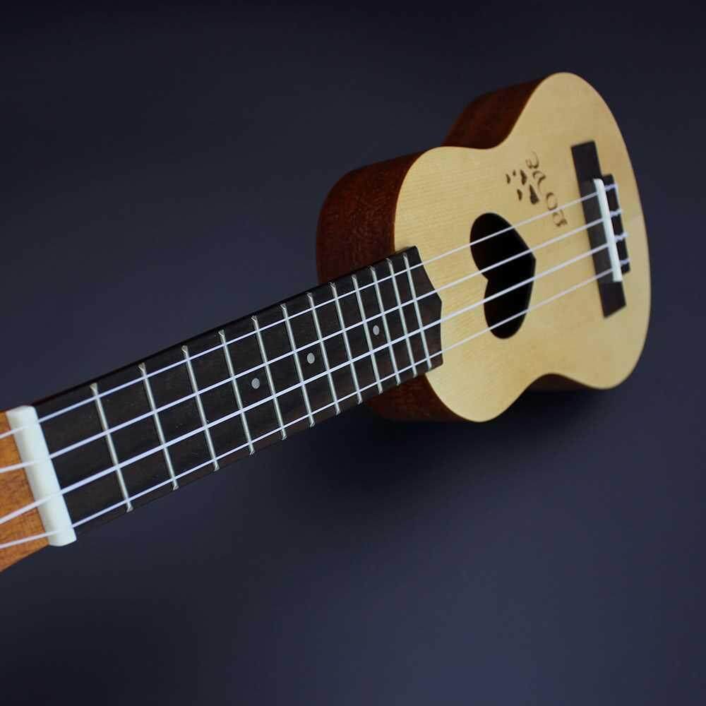 17 Mini Ukelele Ukulele Spruce/Sapele Top Rosewood Fretboard Stringed ...