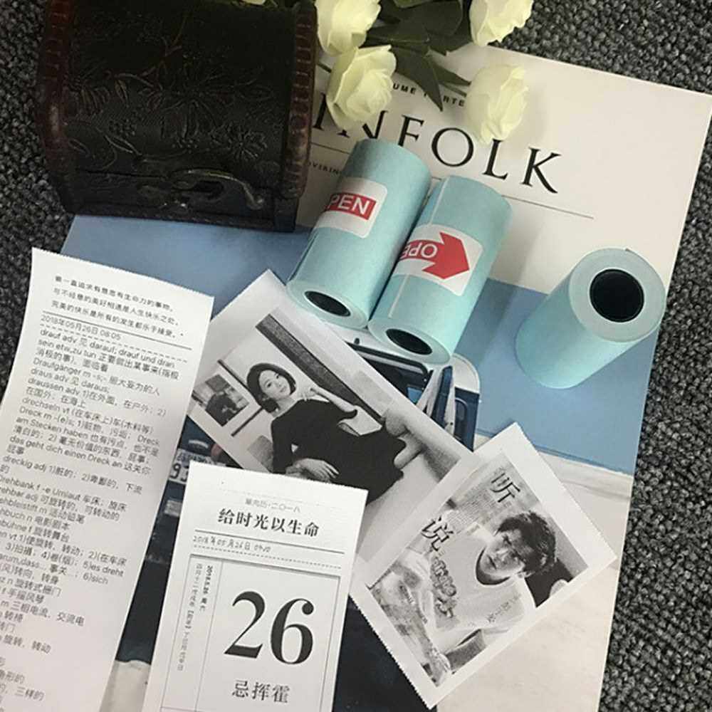 Thermal Printing Paper Self-Adhesive Printable Sticker Compatible with ...