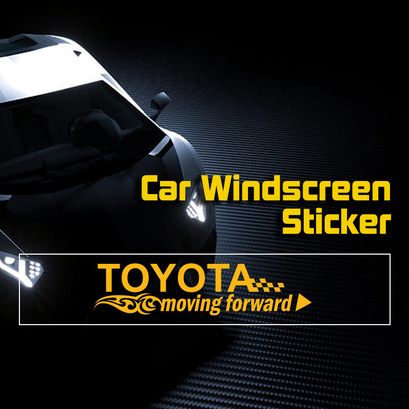 Car Windscreen Sticker Front / Myvi, Alza, Axia, Viva, Bezza Windscreen ...