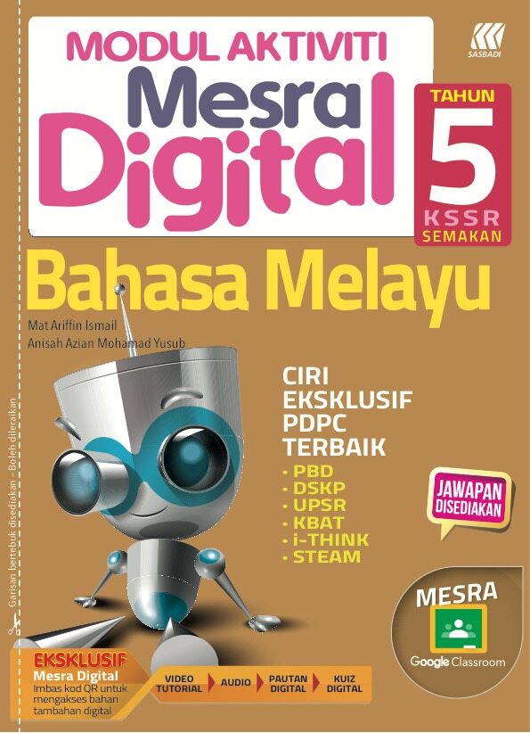 MODUL MESRA DIGITAL KSSR BAHASA MELAYU TAHUN 5 (ISBN: 9789837719521)