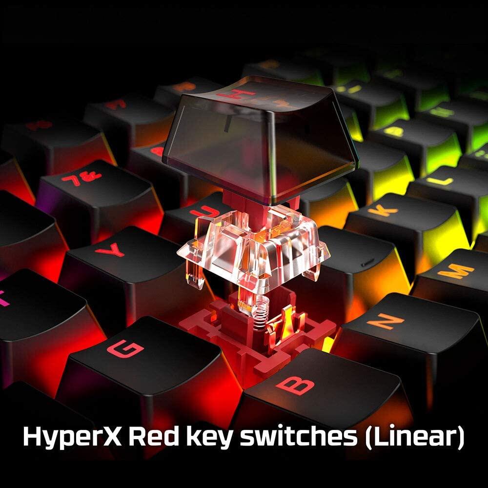 HyperX Alloy Origins Core Mechanical HyperX Red Switch / Aqua Switch ...