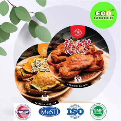 TD Food - Ready To Eat Frozen Crabs L Size x 2 pcs (Chili / Buttermilk )