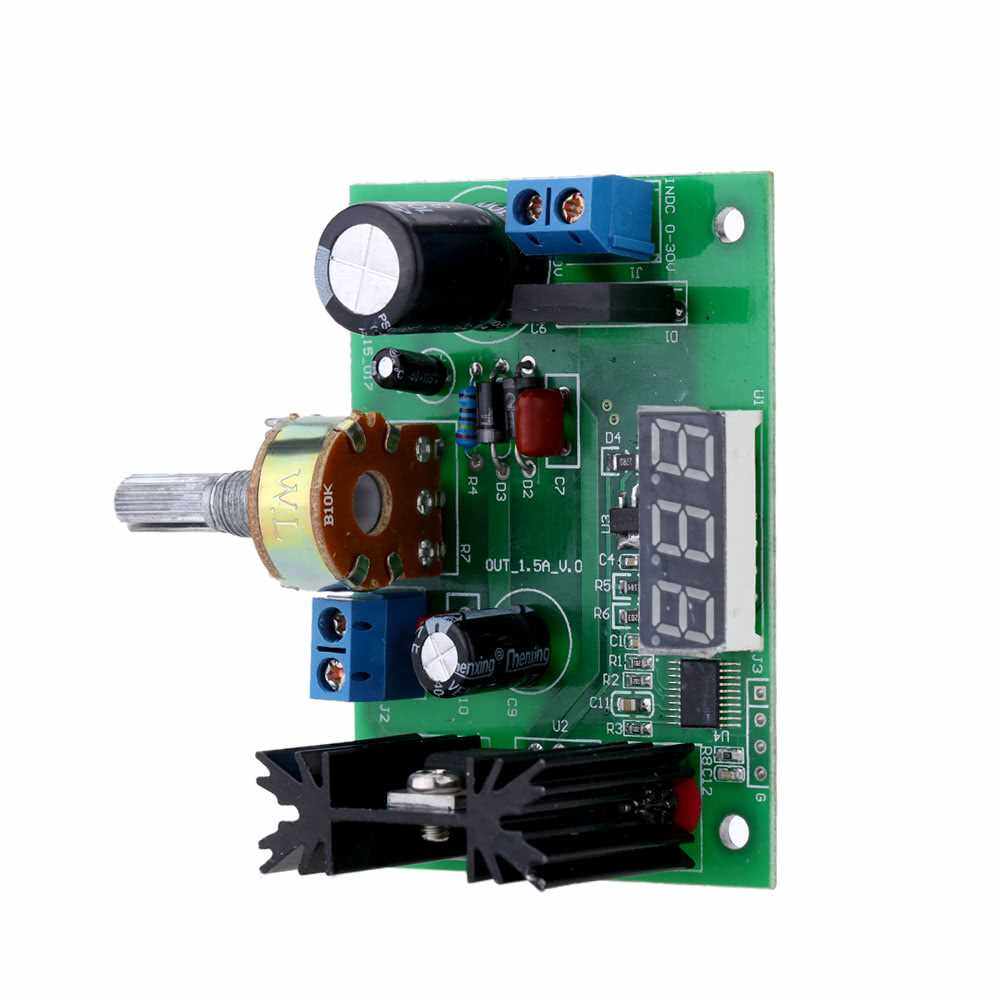 LM317 AC/DC Adjustable Voltage Regulator Step-down Power Supply Module with LED Display (Standard)