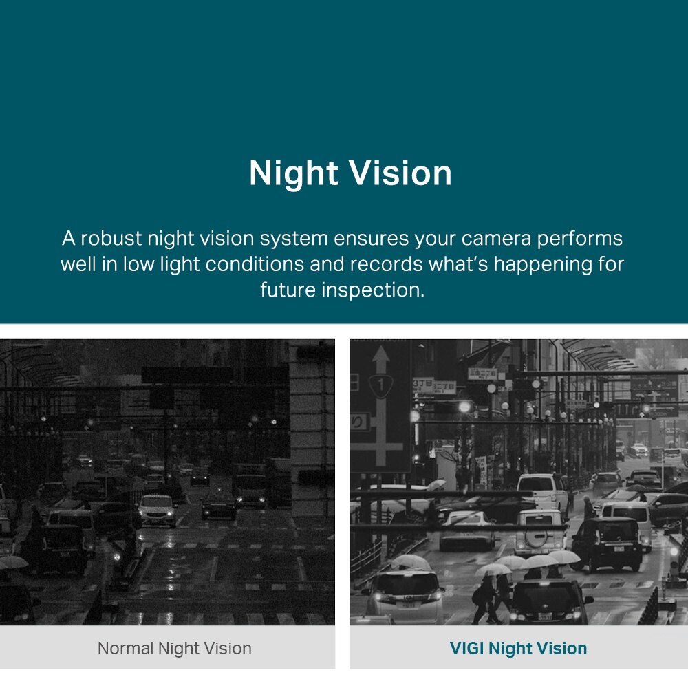 TP-Link 3MP Outdoor Wire CCTV Ultra-High Definition IR Bullet Network ...