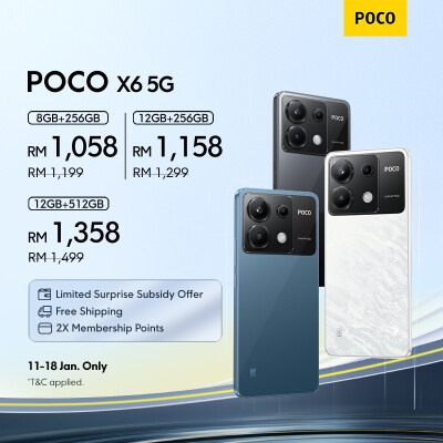 New Arrival-POCO X6 5G Smartphone | 8+256GB/12+256GB/12+512GB, powered ...