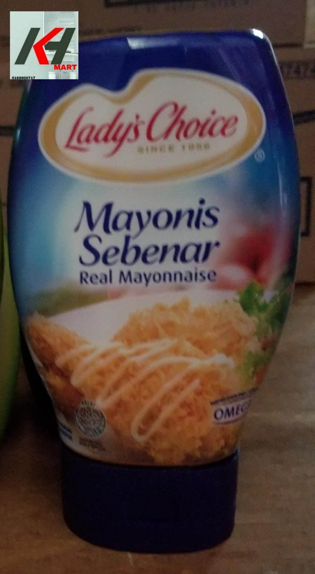 LADY'S CHOICE REAL MAYONNAISE SQUEEZE - (MAYONIS SEBENAR) - 280ML READY ...