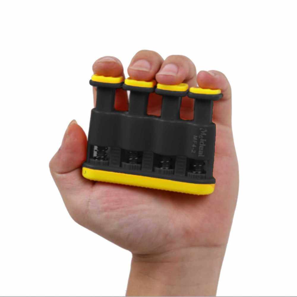 Sport Adjustable Finger Strengthener Resistance Hand Forearms Grip ...