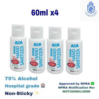 ADA Instant Hand Sanitizer 75% Alcohol 60ml X1