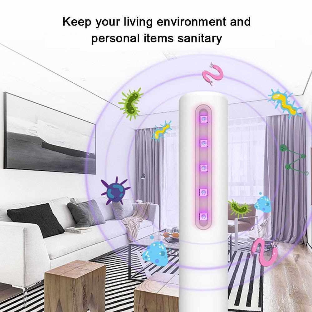 Handheld UV Lamp Battery Operated Ultraviolet Light Portable UVC LED ...