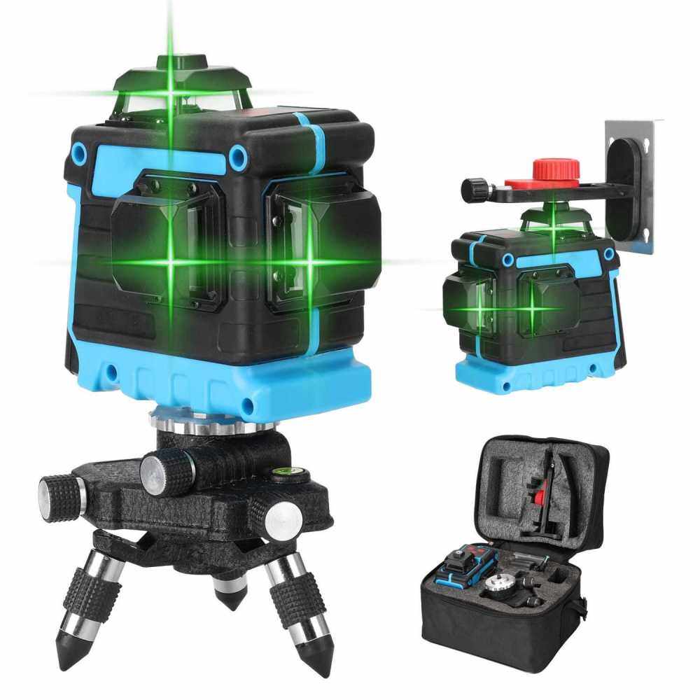 KKmoon Multifunctional 12 Lines Laser Level Tool Vertical Horizontal ...