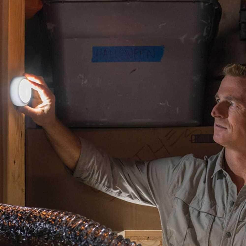 Best Selling Atomic Beam Tap Wireless Night Cordless Touch Light