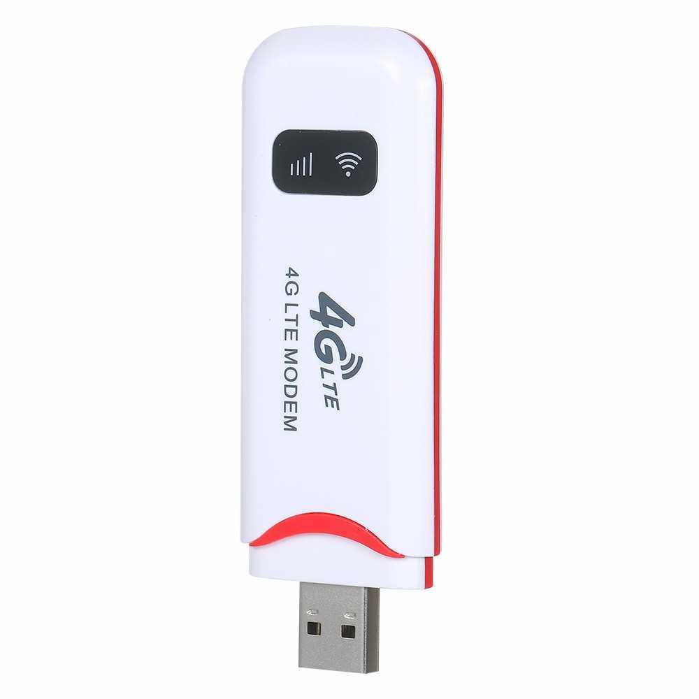 4G LTE USB Modem 4G Router Mobile WiFi Hotspot with SIM Card Slot ...
