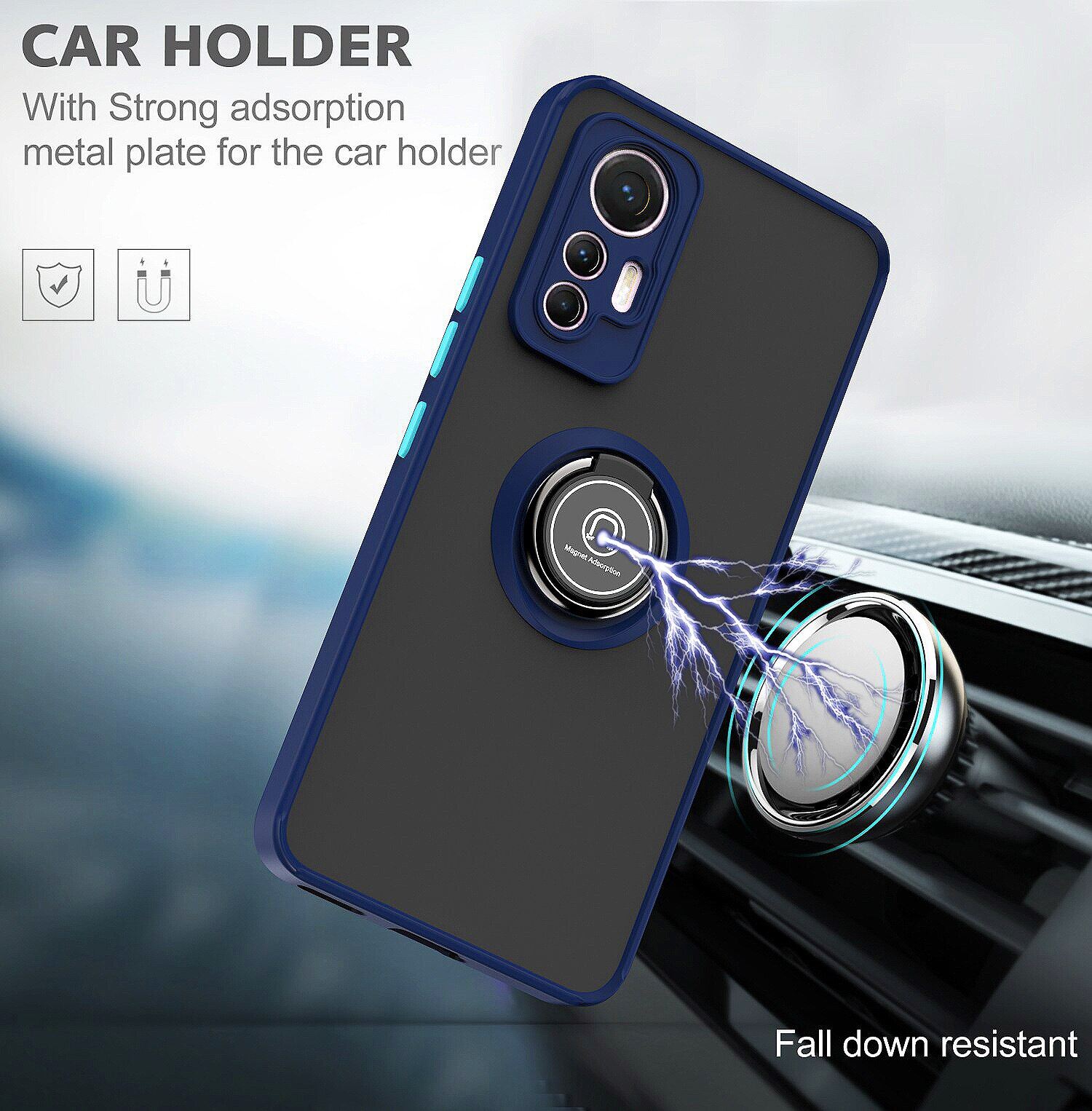 For Xiaomi 12T Pro Case Multi-Function Mount Car Magnetic Phone Case ...