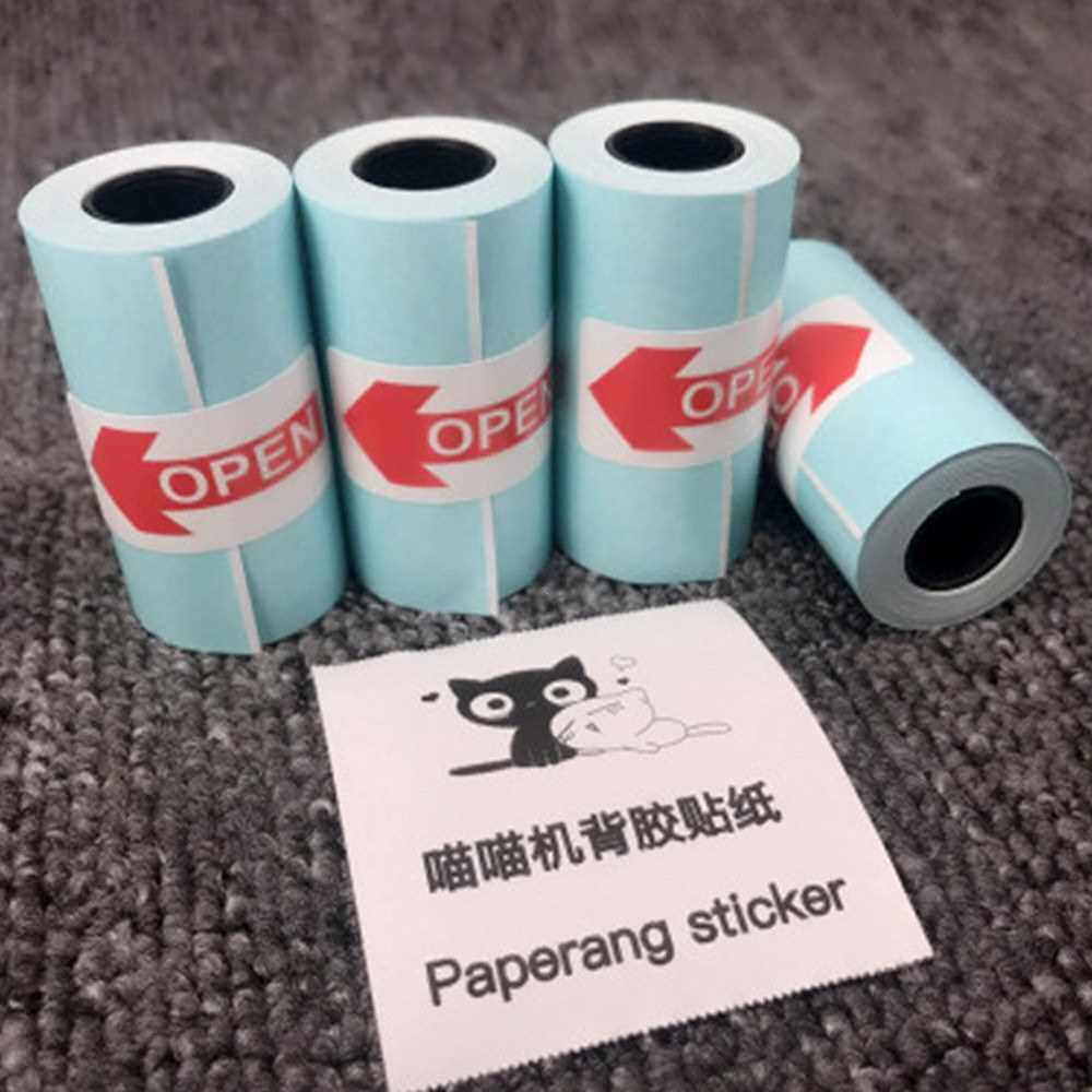 Thermal Printing Paper Self-Adhesive Printable Sticker Compatible with ...