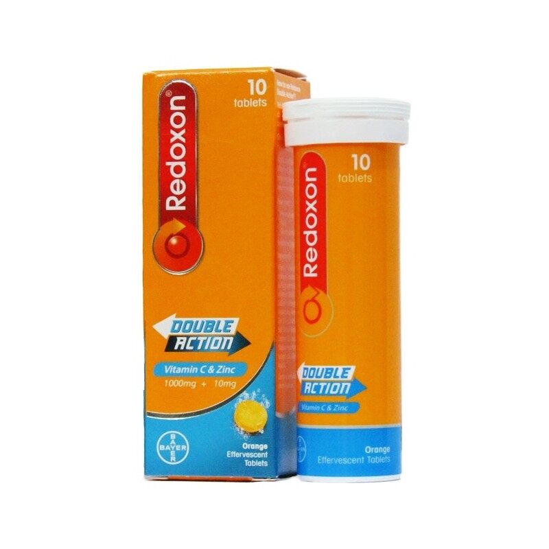 REDOXON EFFERVESCENT DOUBLE ACTION C 10 TABLETS
