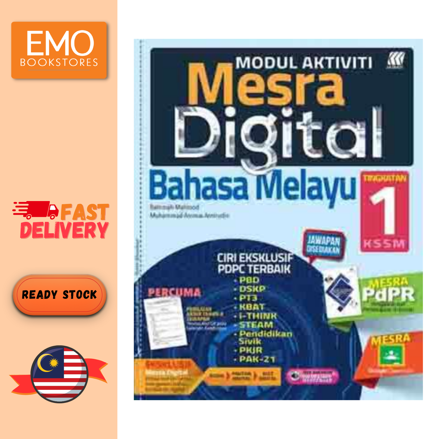 MODUL MESRA DIGITAL KSSM BAHASA MELAYU TING. 1 (ISBN: 9789837720091)