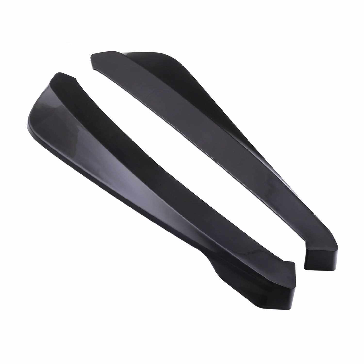 Rear Bumper Lip Splitter Universal Car Side Fender Fins Body Lip ...