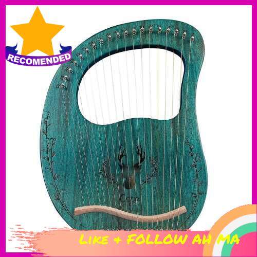BEST SELLER 19-String Wooden Lyre Harp Resonance Box String Instrument ...