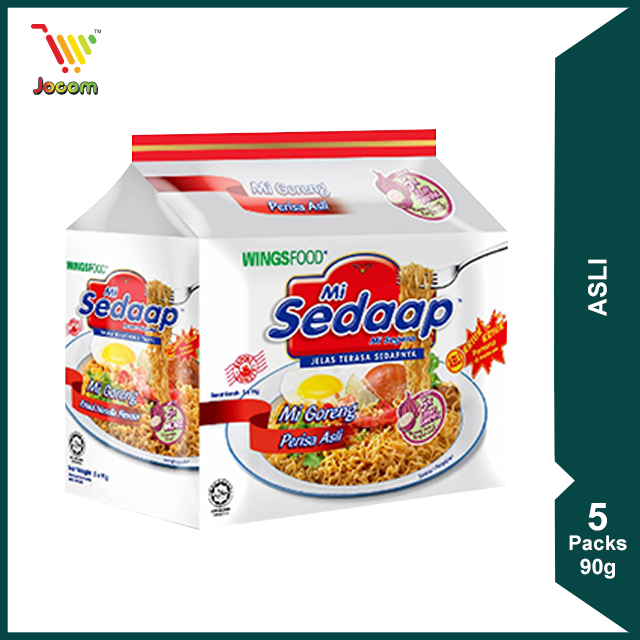 Mi Sedaap Mi Goreng Perisa Asli (5 x 90g) [KL & Selangor Delivery Only]
