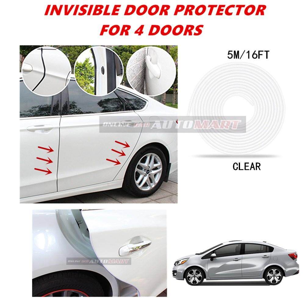 Kia Rio - 16FT/5M (CLEAR) Moulding Trim Rubber Strip Auto Door Scratch ...