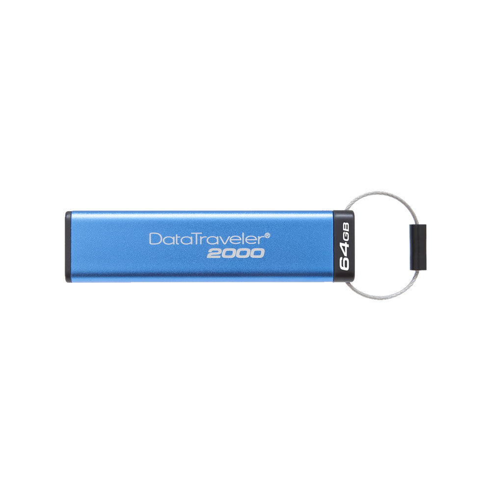 Kingston DT2000 Data Traveller 2000 Encrypted Drive - 16GB/32GB/64GB ...