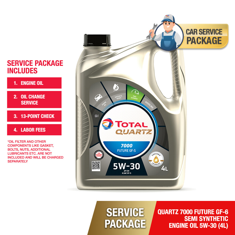 [SERVICE PACKAGE] Quartz 7000 GF6 5W30 (4L) Price, Reviews | WapCar