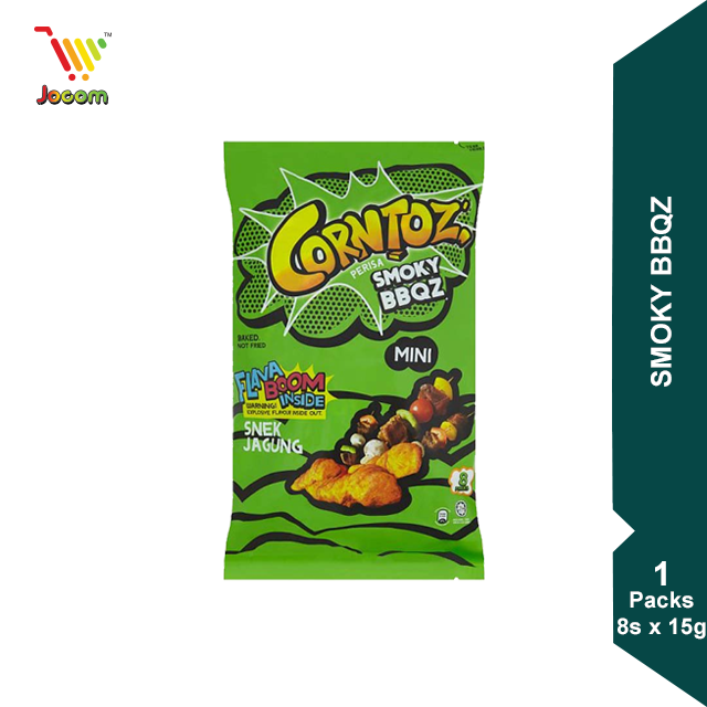 Corntoz Family Pack Smoky BBQZ (8s x 15g) [KL & Selangor Delivery Only]