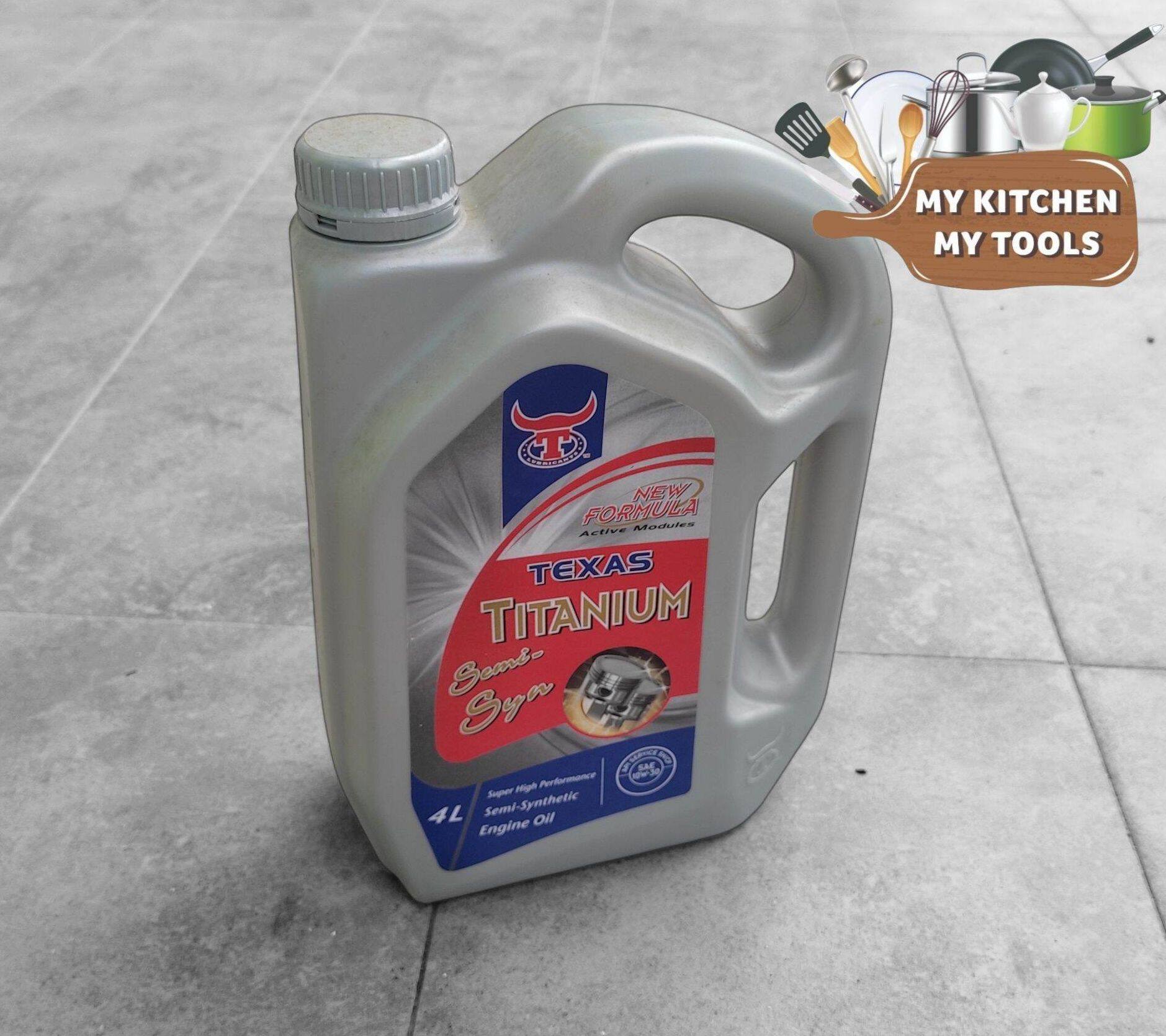 TEXAS ENGINE OIL TITANIUM SEMI SYNTHETIC 10W-30/10W-40 4L Price ...