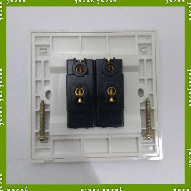 MIND MQ SERIES Flush Switches 2 Gang 1Way Switch home power switch