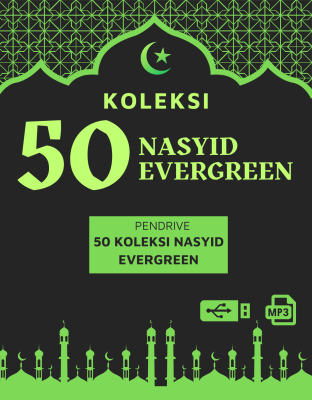 50 Koleksi Nasyid Evergreen Sepanjang Zaman | Pendrive USB Halwa Telinga