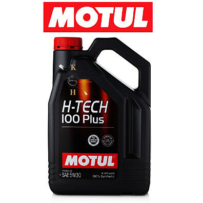 MOTUL H-TECH 100Plus 5W-30 Engine Oil 4Litre / MOTUL Minyak Enjin (FREE ...
