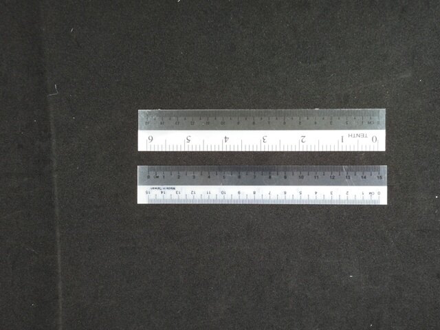 Foldable Ruler TAOSHENG 6-Inch Plastic Ruler Set – 2 Pack, Flexible ...