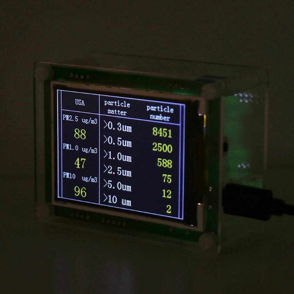 Best Selling 2.8" Car PM2.5 Detector Tester Meter PM1.0 PM10 AQI ...